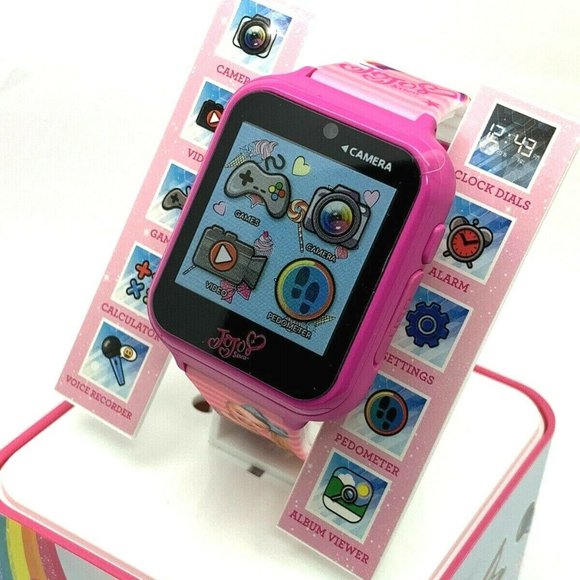JoJo Siwa | Accessories | Jojo Siwa Interactive Kids Smart Watch Pink ...